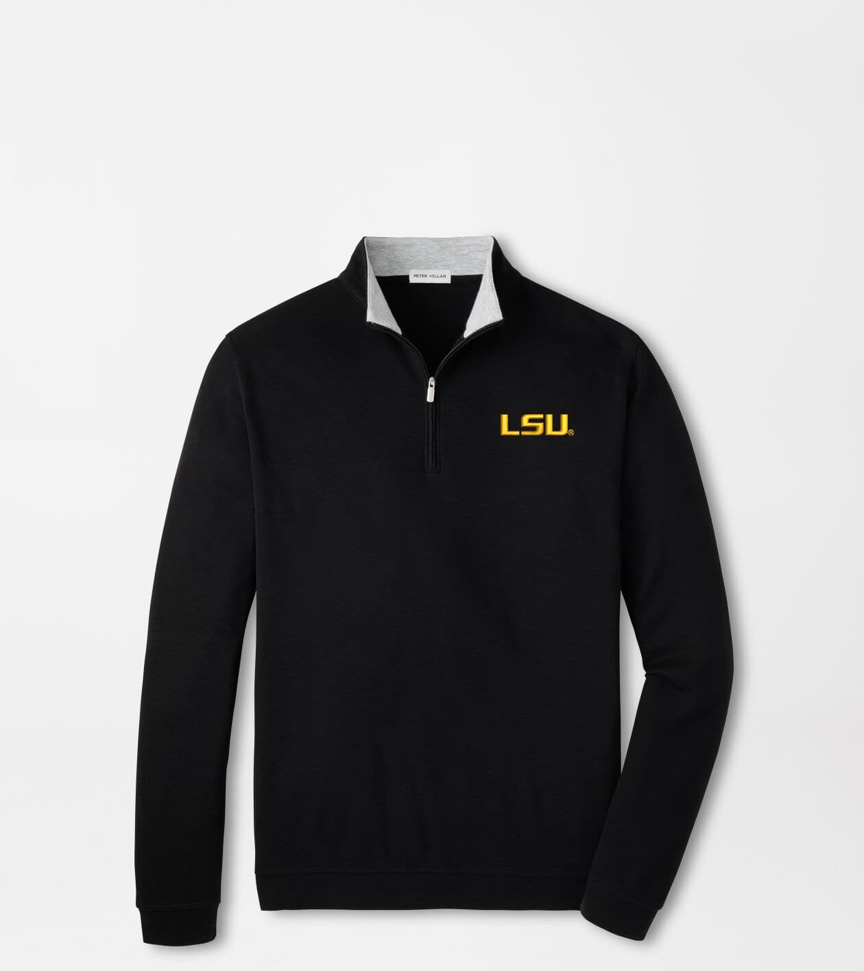 LSU Crown Comfort Pullover | Men's Collegiate Apparel | Peter Millar