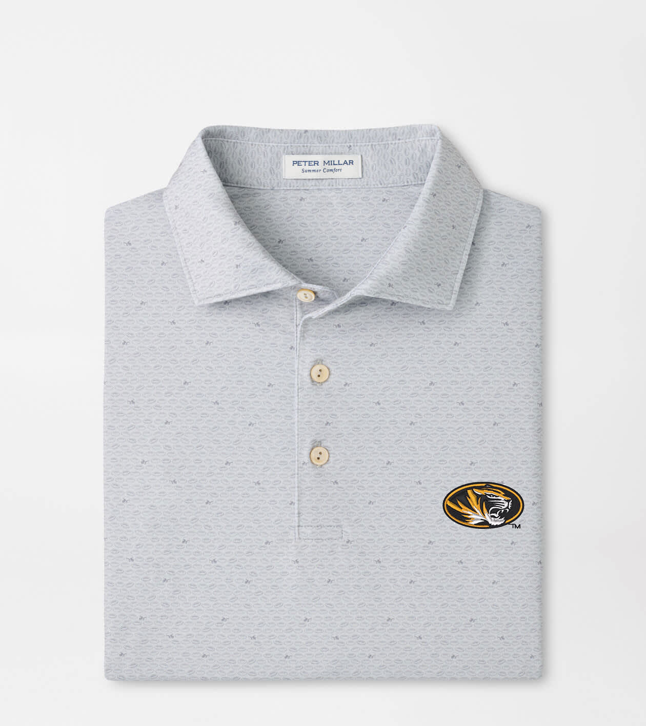 Missouri On The Ball Performance Jersey Polo | Men's Collegiate Apparel ...