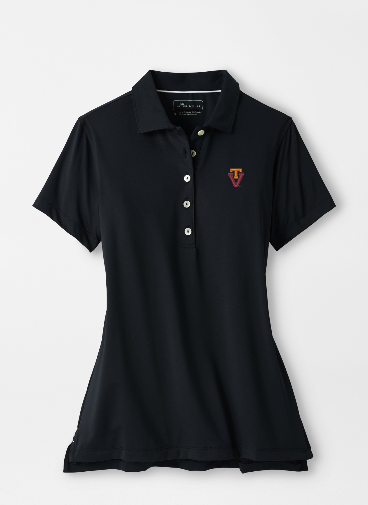 Virginia Tech Vault Perfect Fit Short-Sleeve Polo | Peter Millar