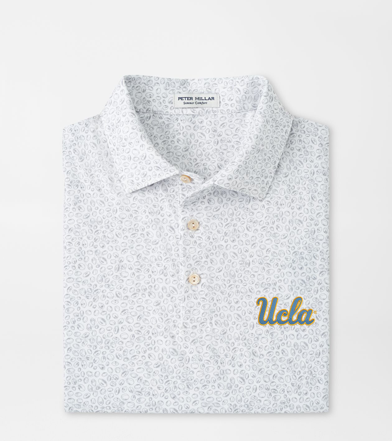 UCLA Blitz Performance Jersey Polo | Men's Collegiate Apparel | Peter ...