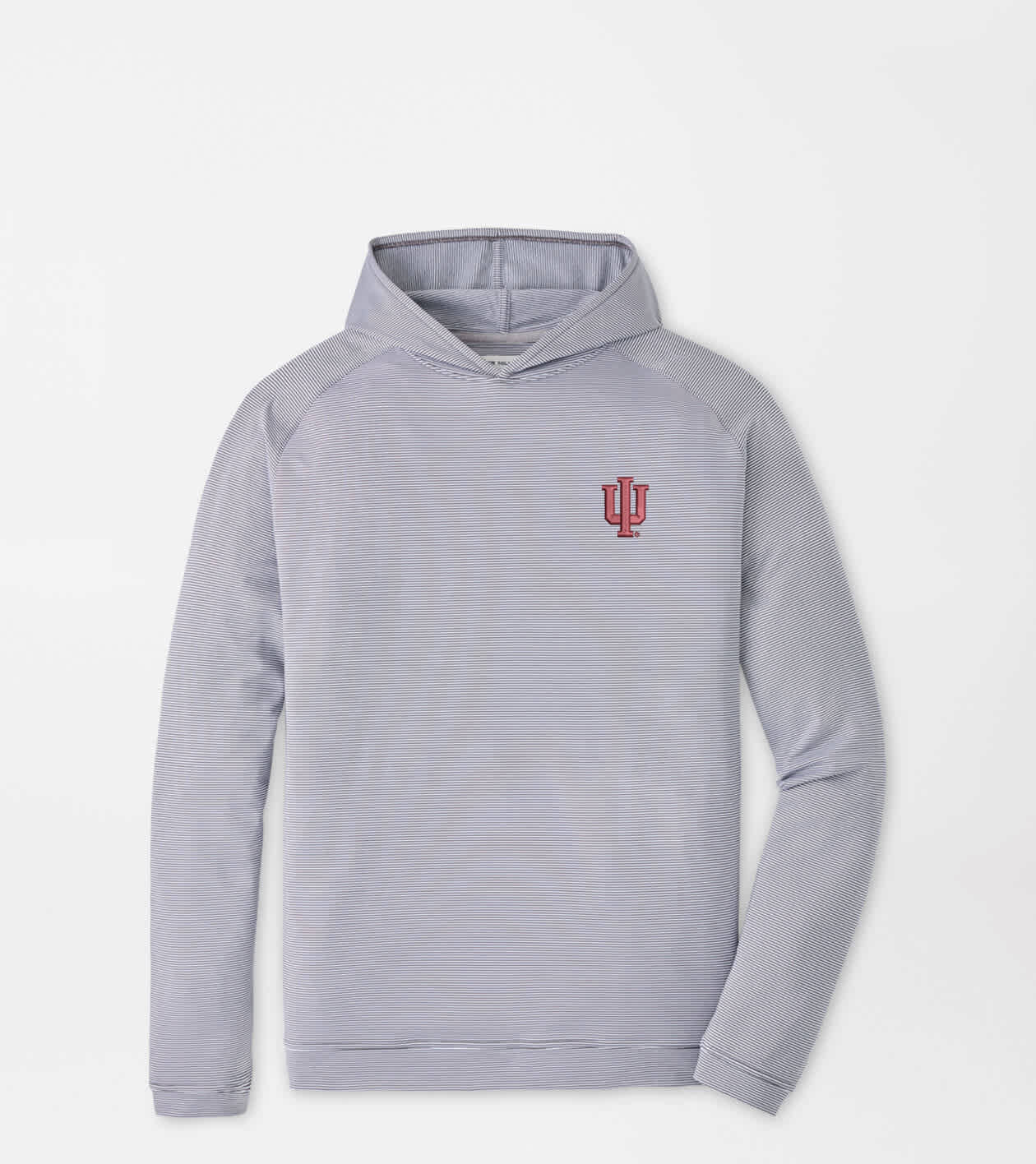 Indiana Pine Sugar Stripe Performance Hoodie | Men's Collegiate Apparel ...