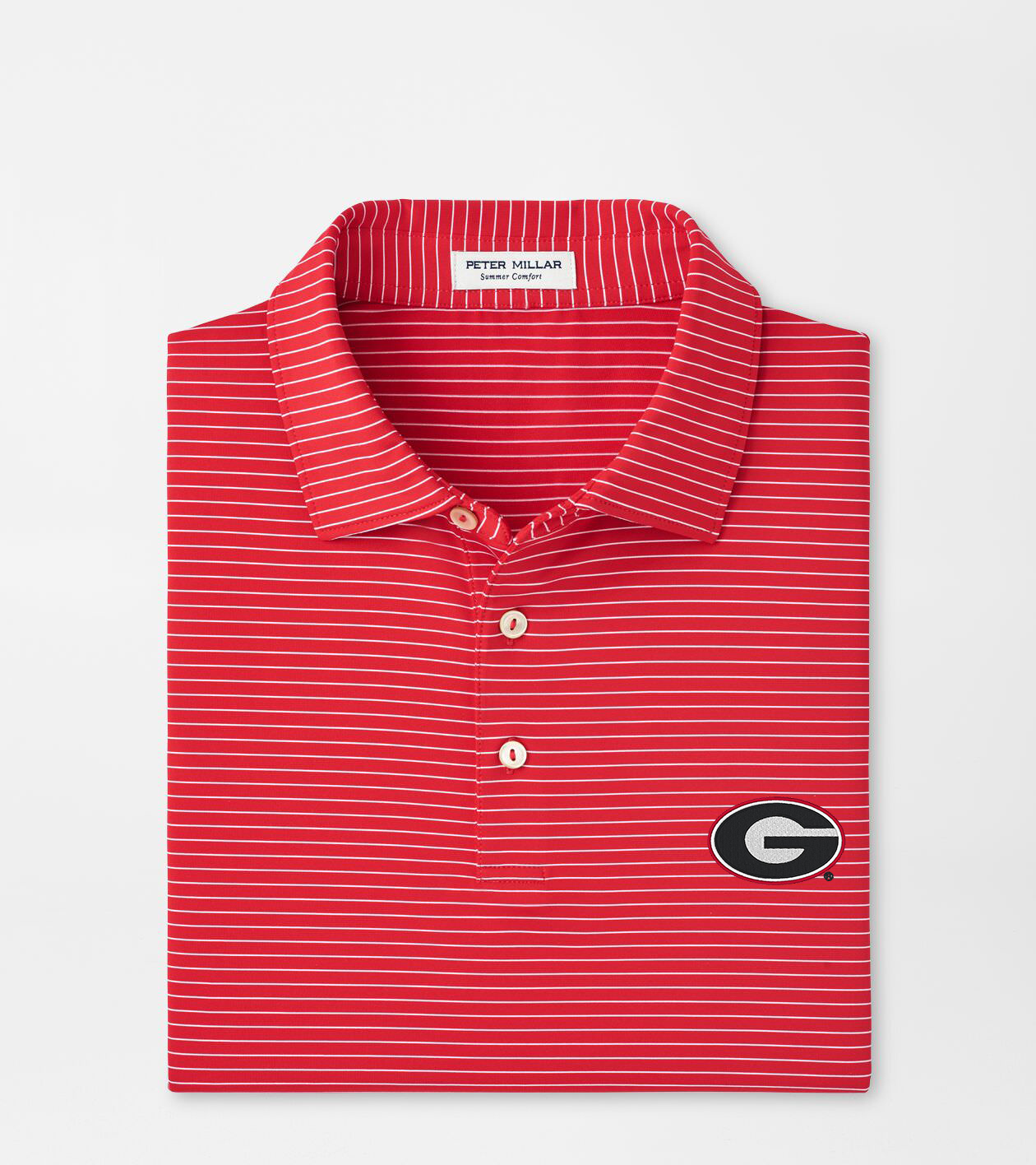 Georgia Hemlock Performance Jersey Polo | Men's Collegiate Apparel ...