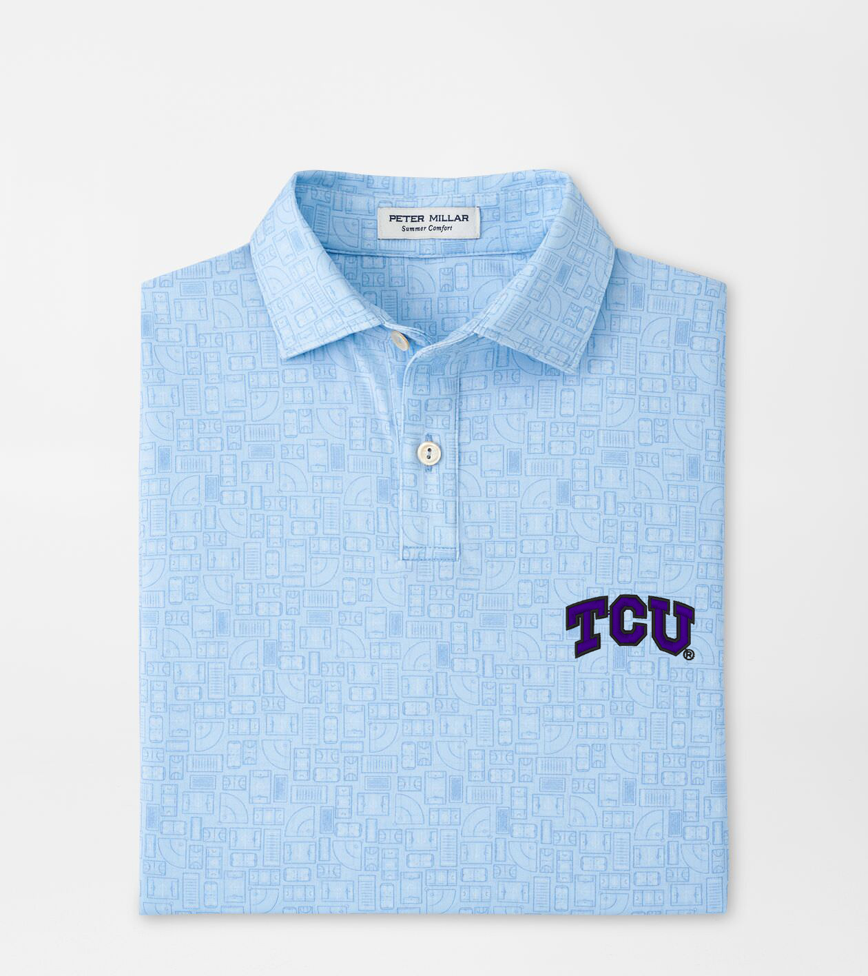 TCU Out of Bounds Youth Performance Jersey Polo | Youth Collegiate ...
