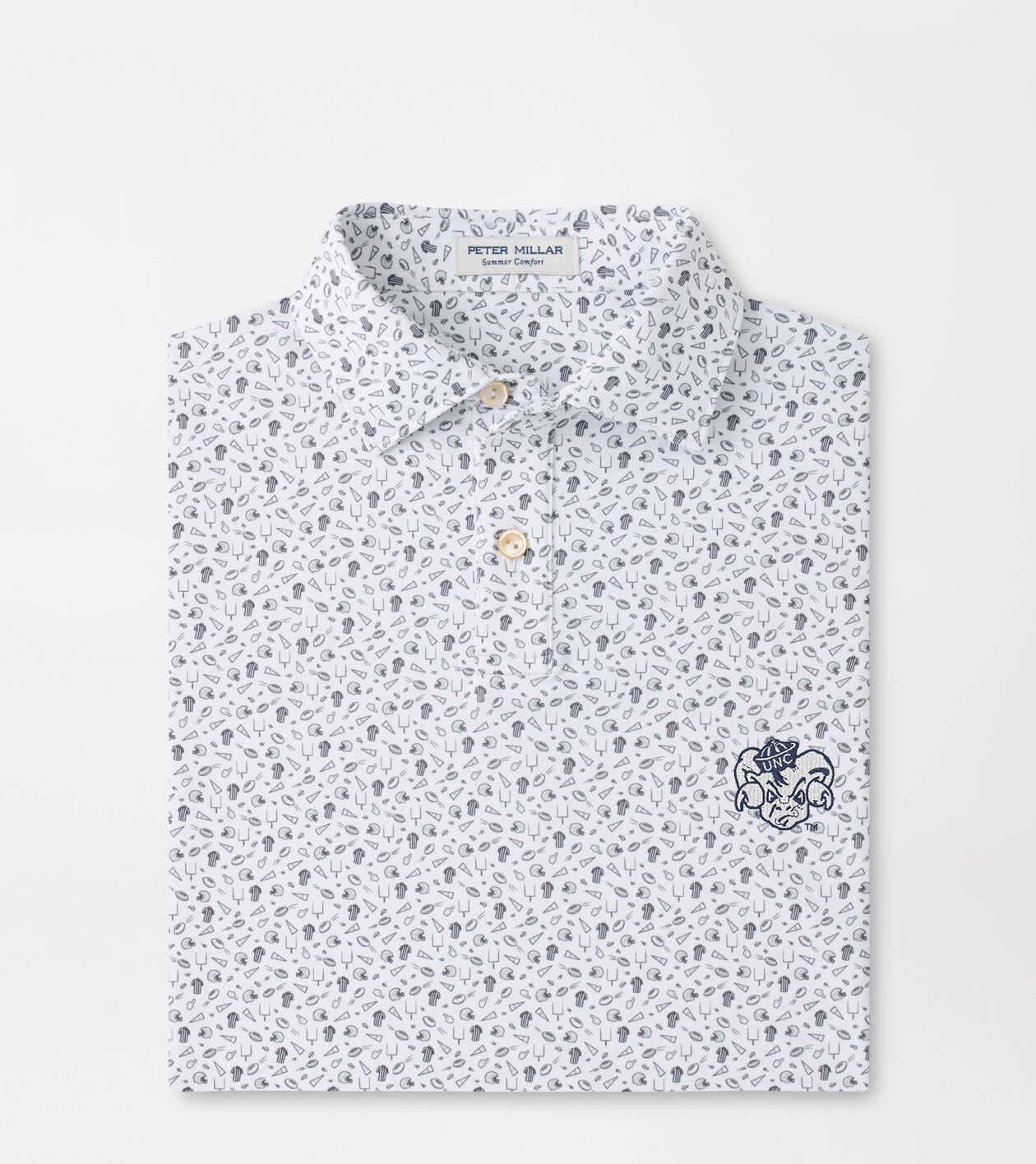UNC Vault Kick Off Youth Performance Jersey Polo | Men's Collegiate ...