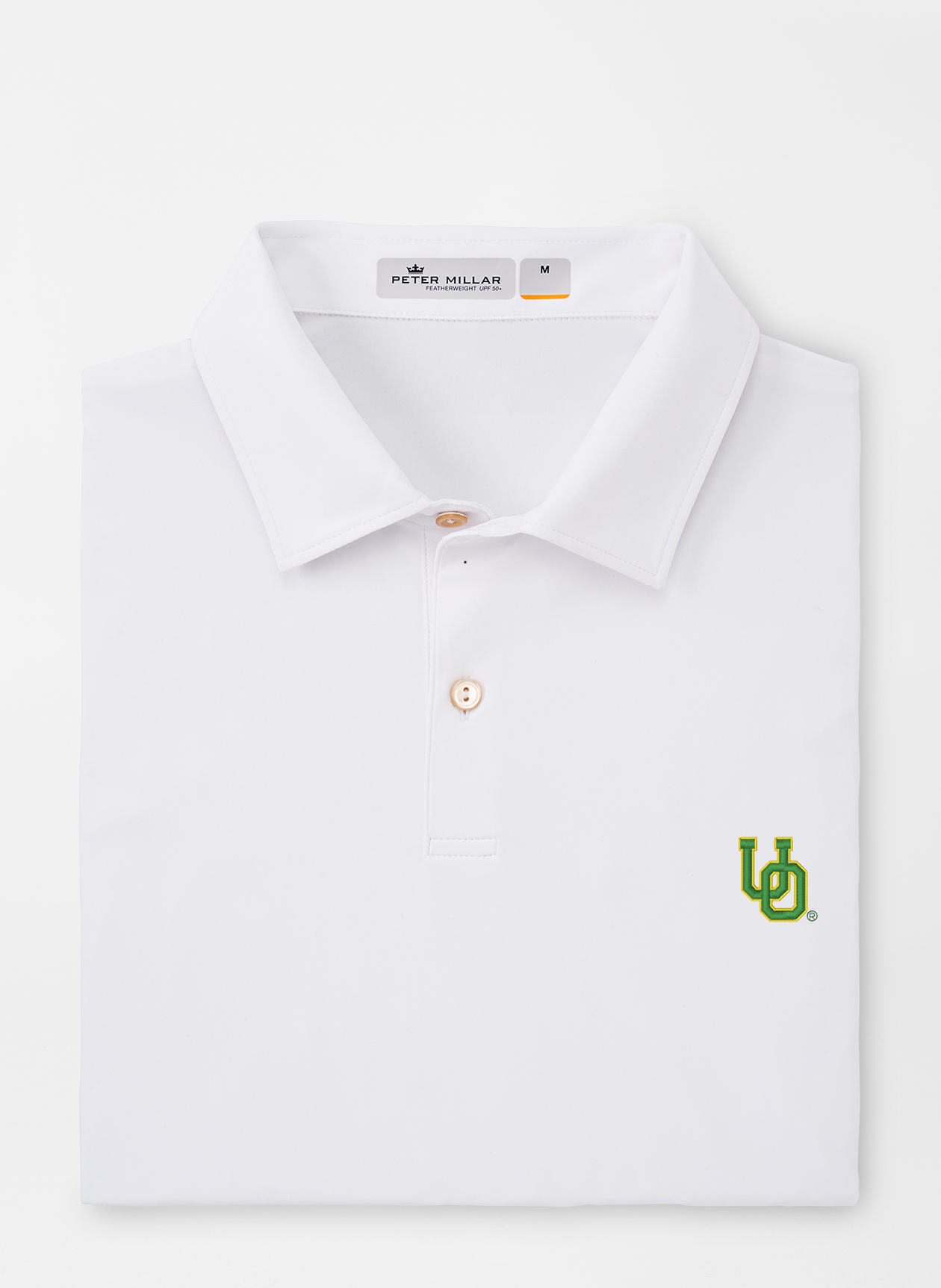 Oregon Vault Featherweight Melange Polo | Peter Millar