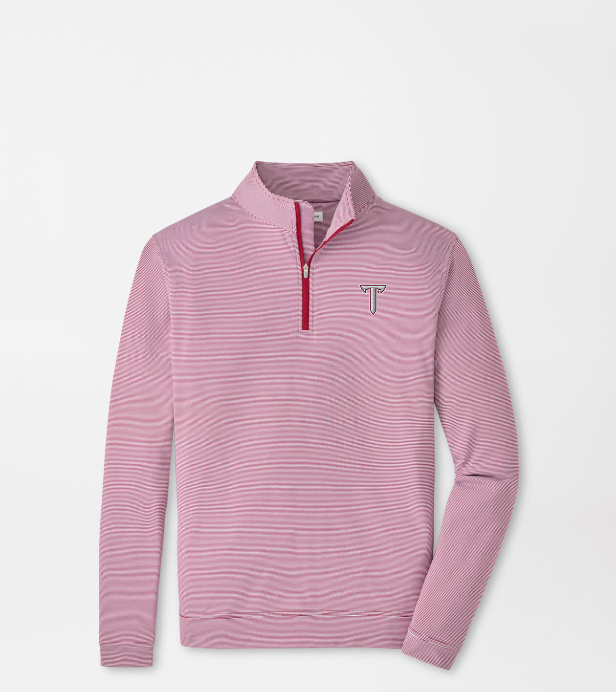 Troy Perth Mini-Stripe Performance Pullover | Men's Collegiate Apparel ...