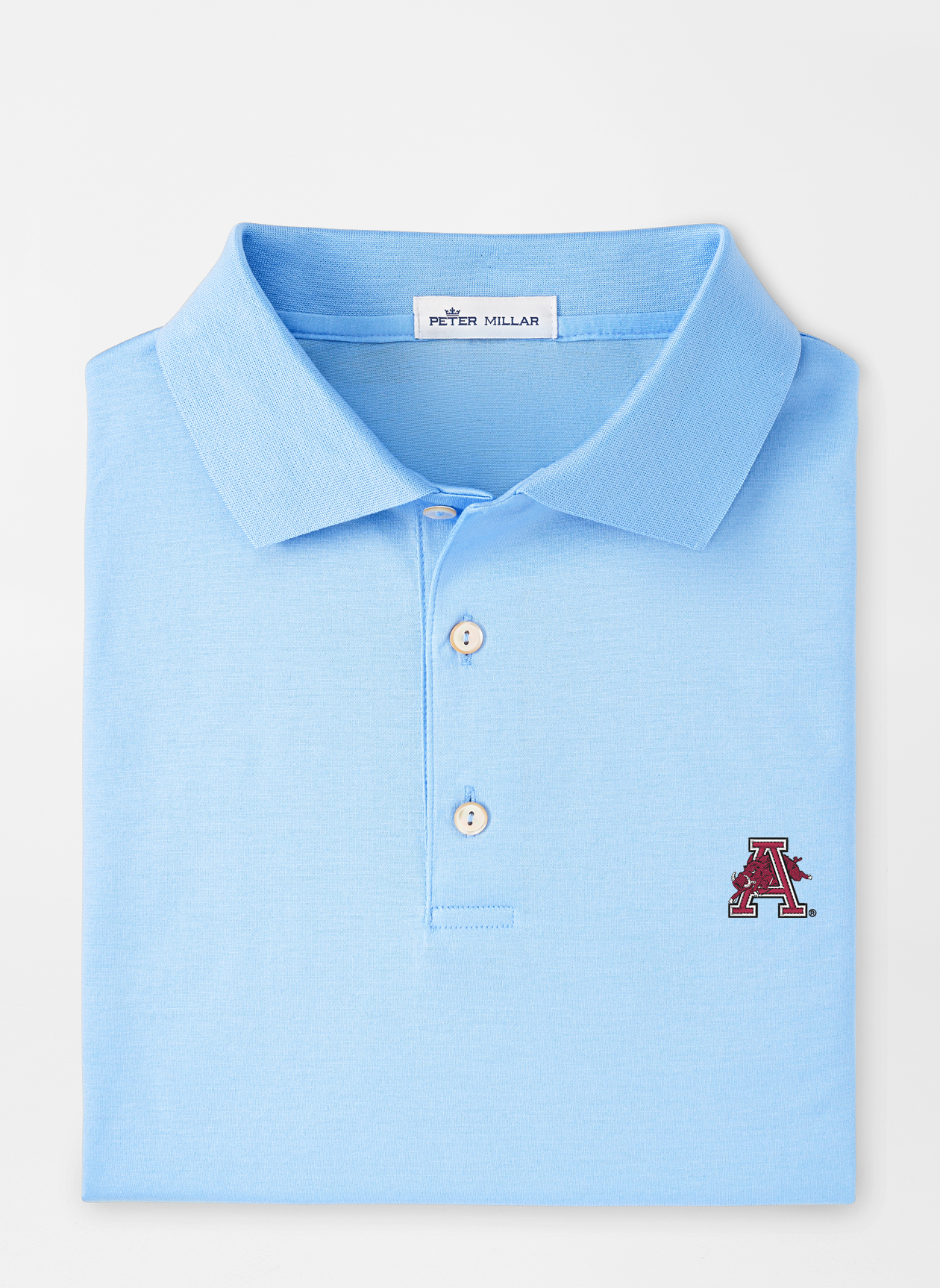 Arkansas Solid Cotton Polo | Peter Millar