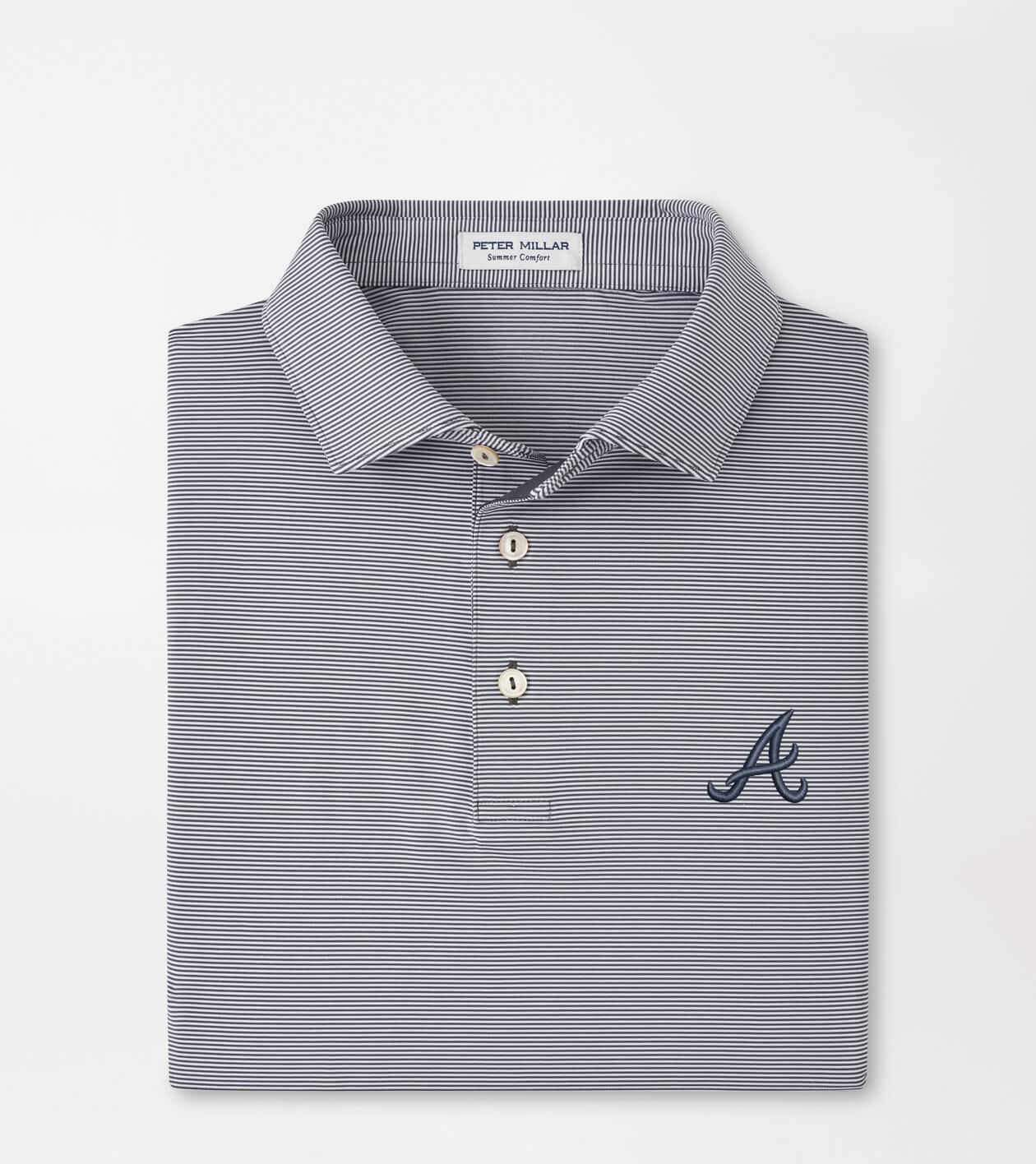 Atlanta Braves Jubilee Performance Jersey Polo | Men's MLB Apparel ...